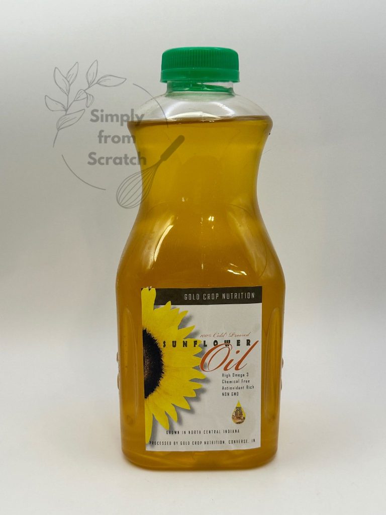 Sunflower Oil - Simply From Scratch